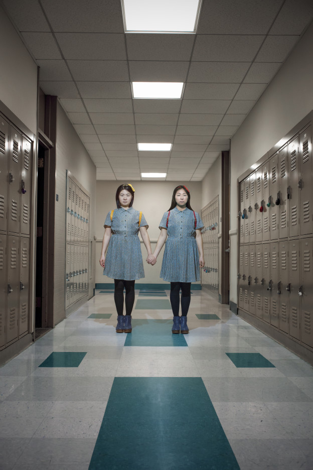 Khloe Alice Lin and Kim Klasner as twins L and M in peerless (Jeremy ...